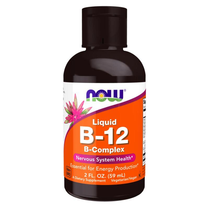 Liquid B-12 B-Complex - NOW Foods | Bardolino.nl