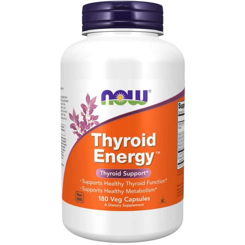 Thyroid Energy (180 Vcaps) - NOW Foods | Bardolino.nl