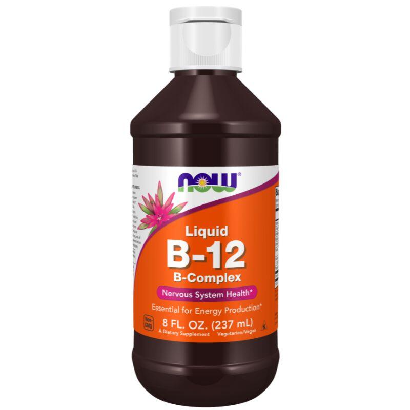 Liquid B-12 B-Complex (237ml) - NOW Foods | Bardolino.nl