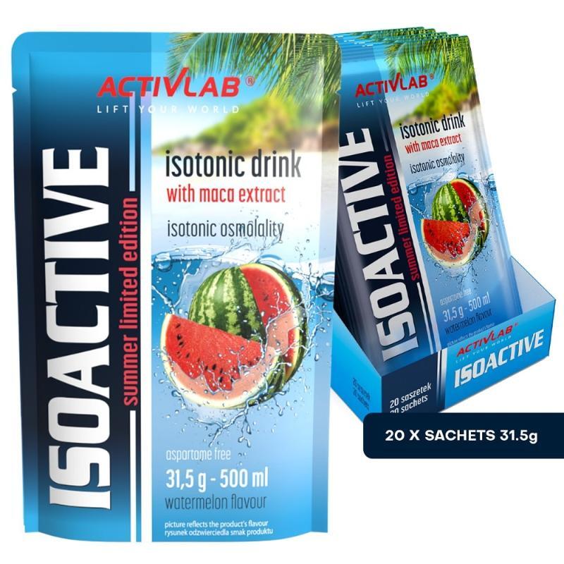 ISOACTIVE Isotone drank (20 x 31.5g) - Activlab | Bardolino.nl