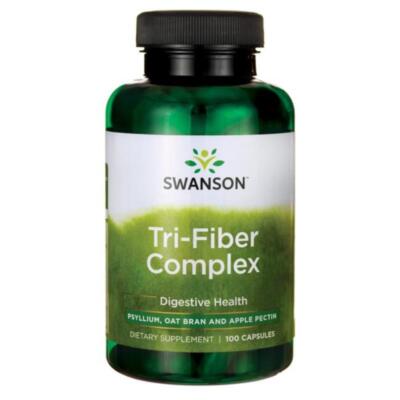 Tri-Fiber Complex (100 Caps) - Swanson | Bardolino.nl